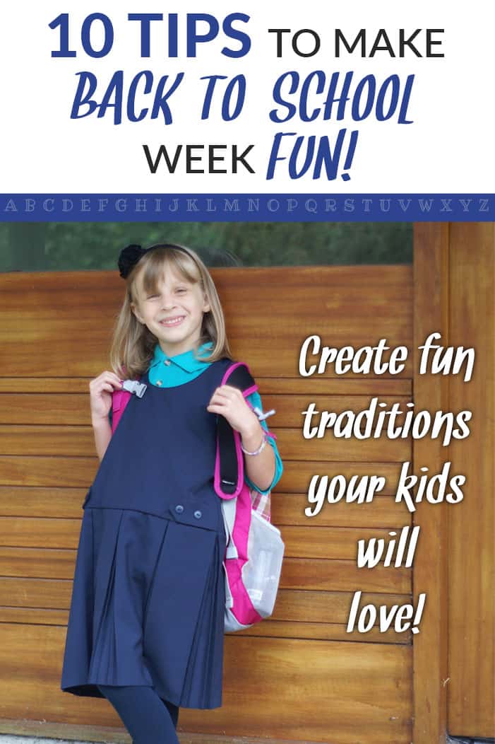 10 Fun Back-to-School Tradition Ideas - Hey, Donna!