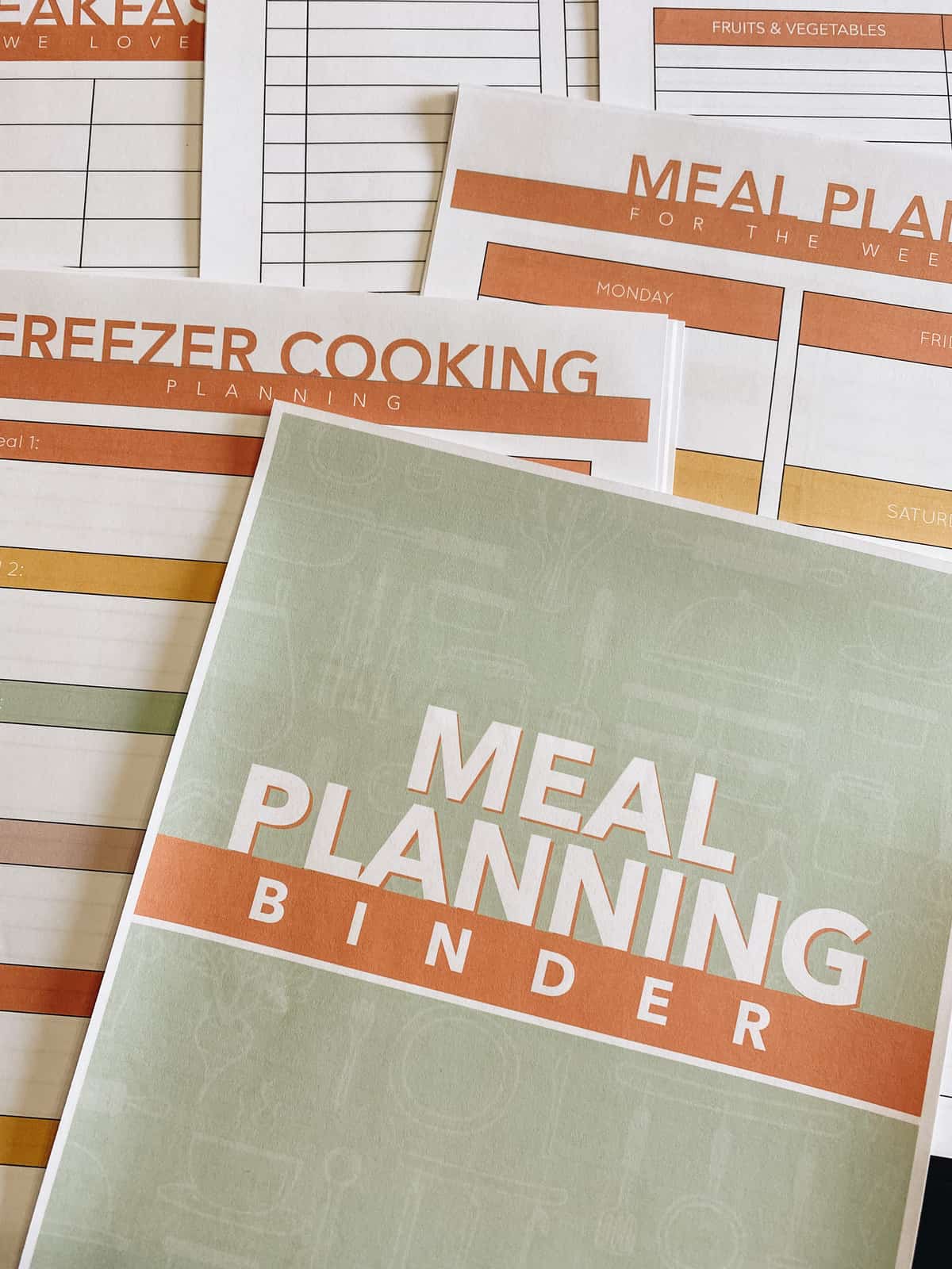 Printable Meal Planning Binder - Hey, Donna!