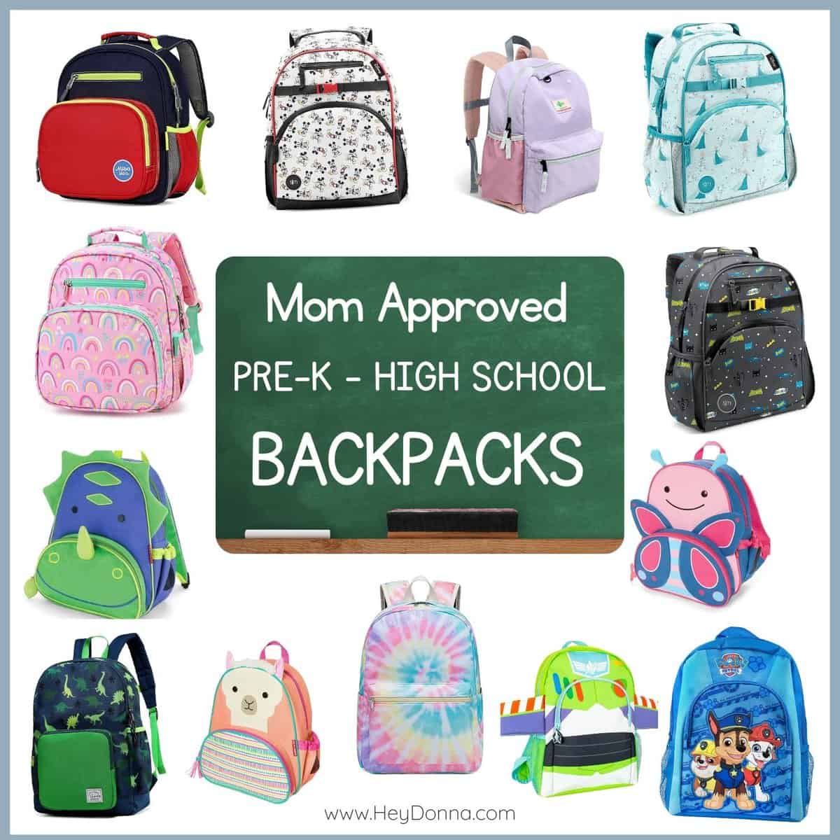 Best School Backpacks For Kids of All Ages - Hey, Donna!