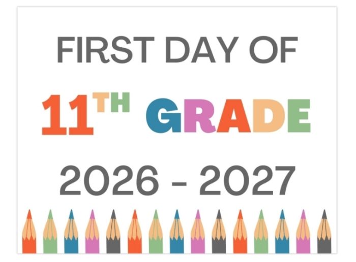 Free printable First Day of School Signs 2026 - 2027 - Free PDF