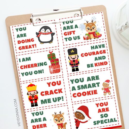 Free Printable Lunchbox Notes for Every Occasion - Hey, Donna!
